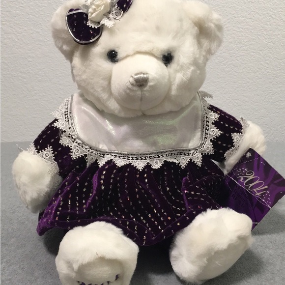 Dan Dee | Toys | Dan Dee 204 Purple Girl Bear Plush 20 Large Stuffed ...